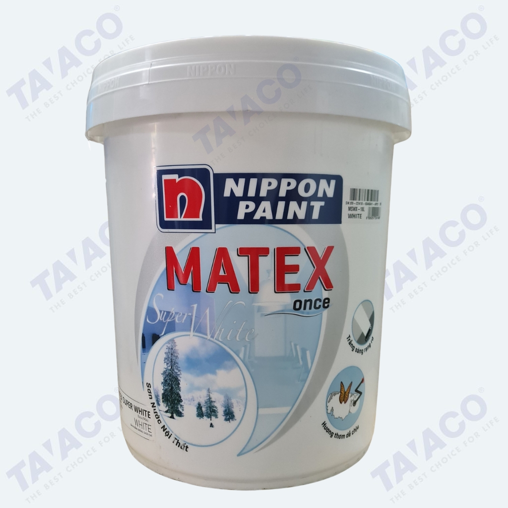Sơn Nippon Matex Super White - Siêu Trắng